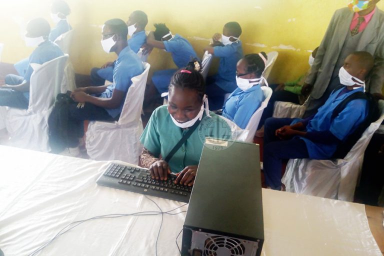 Students with Visual Impairment Receive Training on ICT in Bafoussam ...